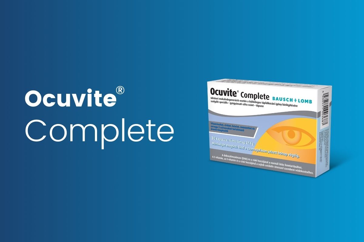 Ocuvite Complete étrendkiegészítő | Ocuvite® termékcsalád