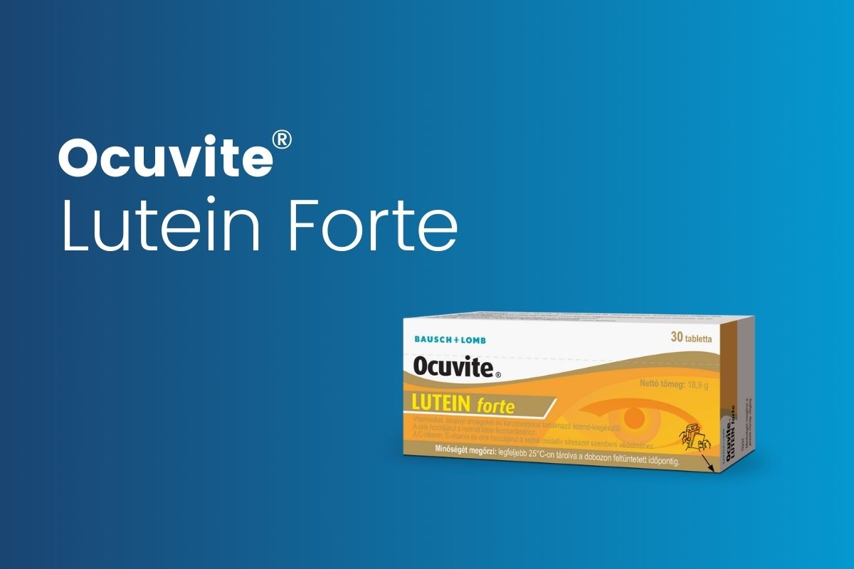 Ocuvite Lutein Forte étrendkiegészítő | Ocuvite® termékcsalád