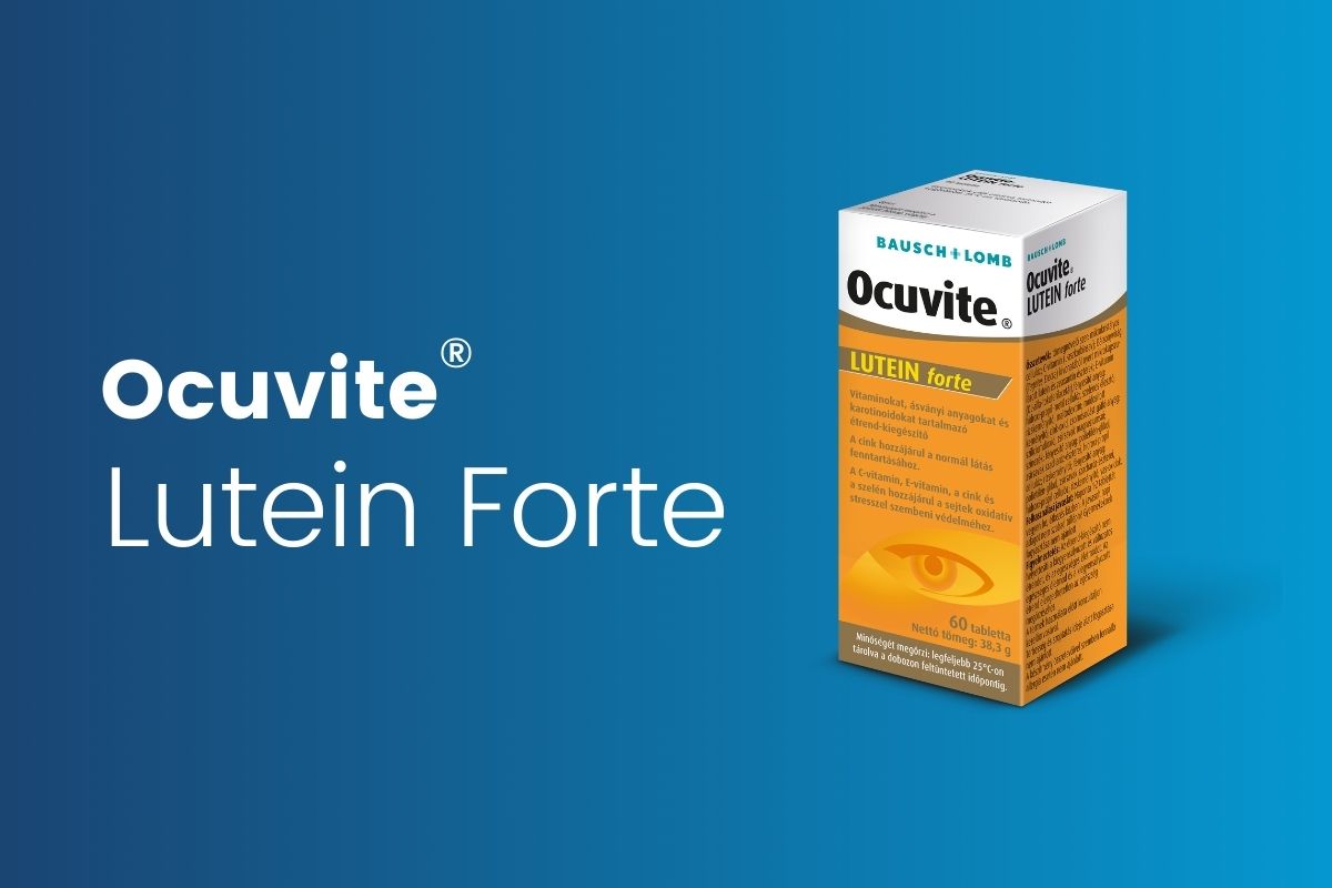 Ocuvite Lutein Forte étrendkiegészítő | Ocuvite® termékcsalád